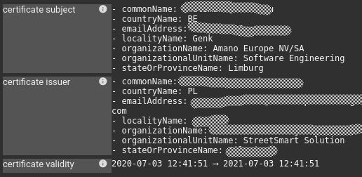 Certificate decoder plugin | Spider